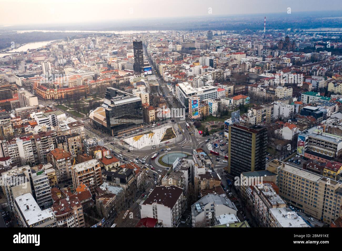 Historic center belgrade serbia hi-res stock photography and images - Alamy