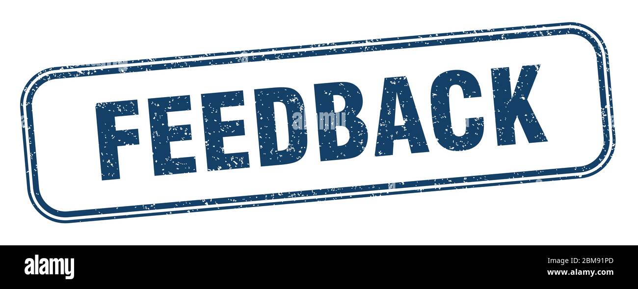 feedback stamp. feedback square grunge sign. label Stock Vector Image ...