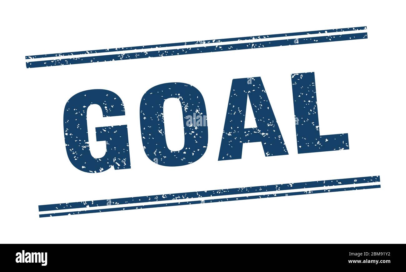 goal stamp. goal label. square grunge sign Stock Vector Image & Art - Alamy