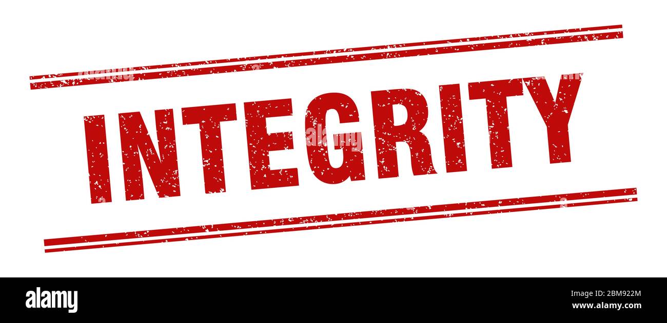 integrity stamp. integrity label. square grunge sign Stock Vector Image ...