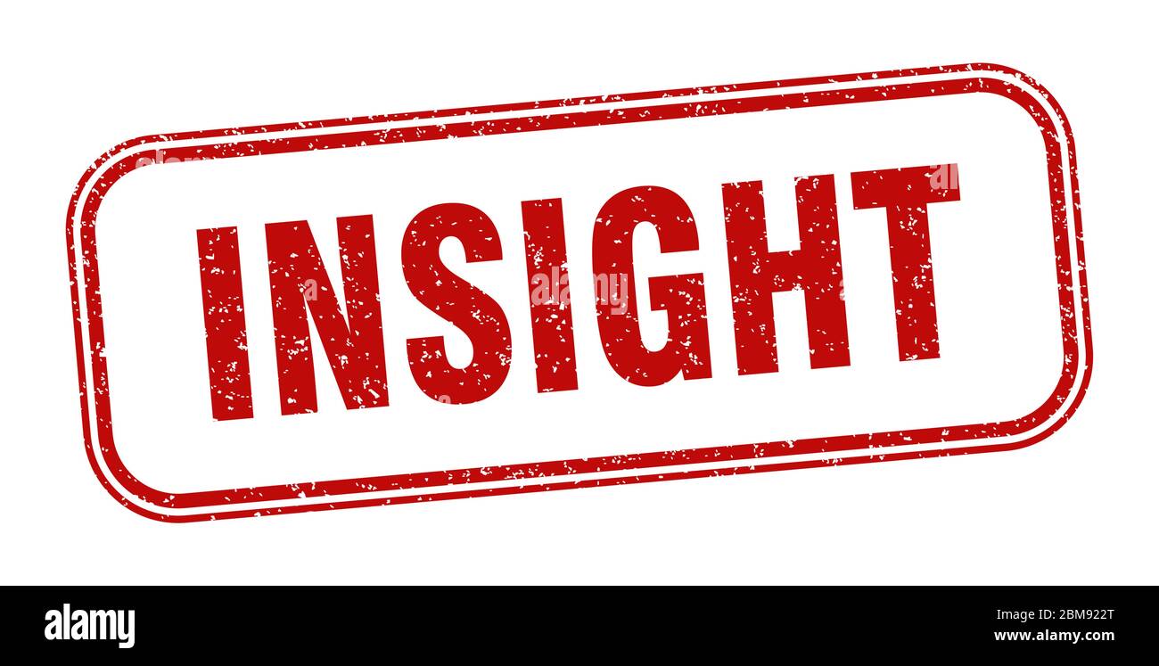 Insight stamp Stock Vector Images - Alamy