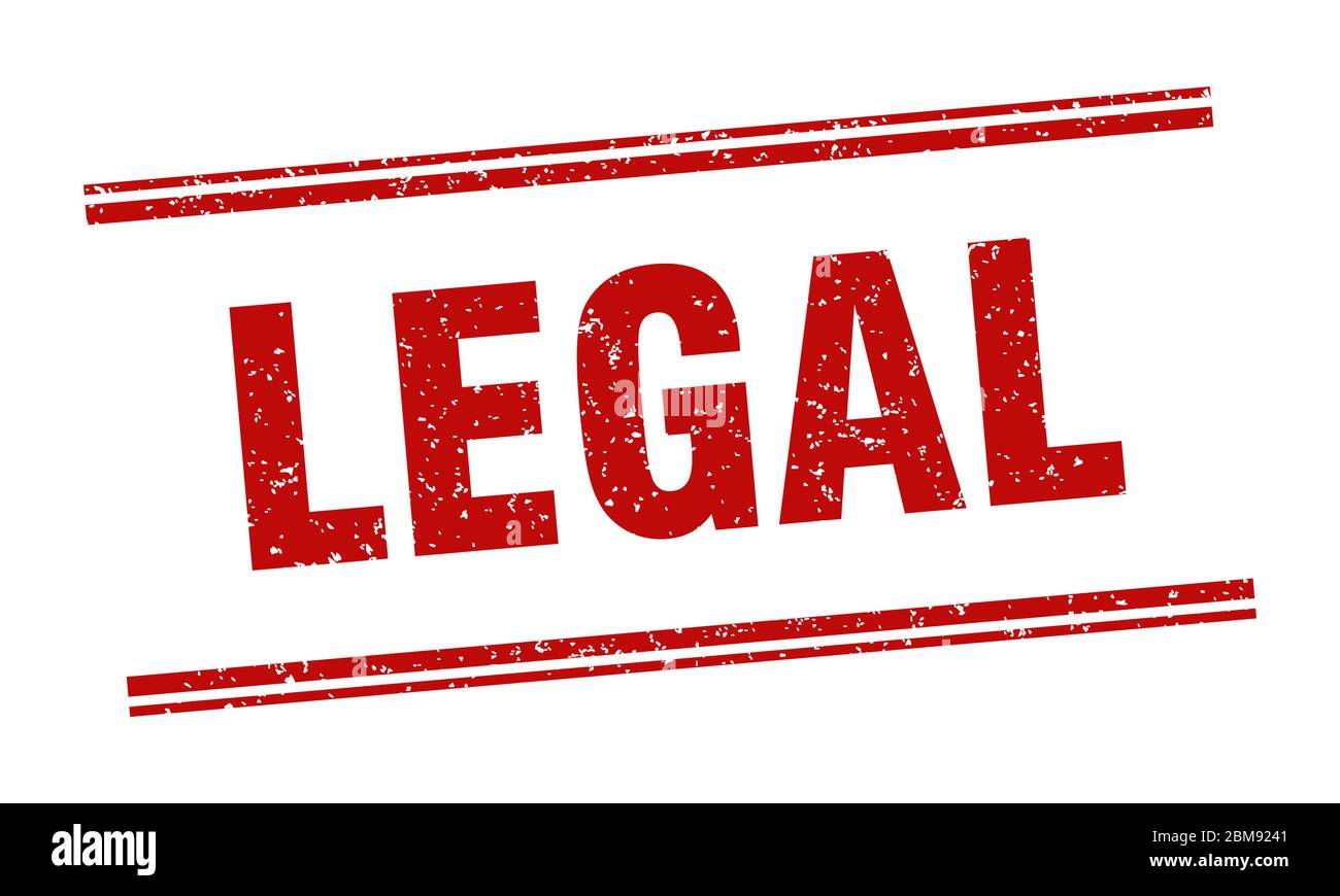 legal stamp. legal label. square grunge sign Stock Vector Image & Art ...