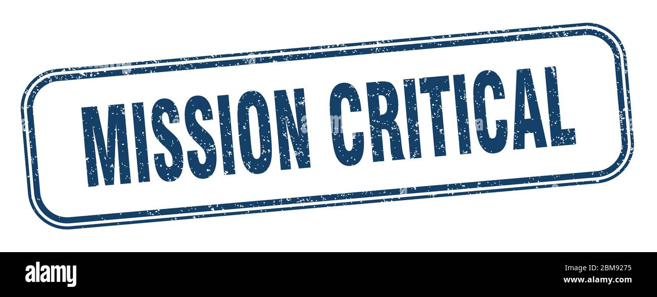mission critical stamp. mission critical square grunge sign. label ...