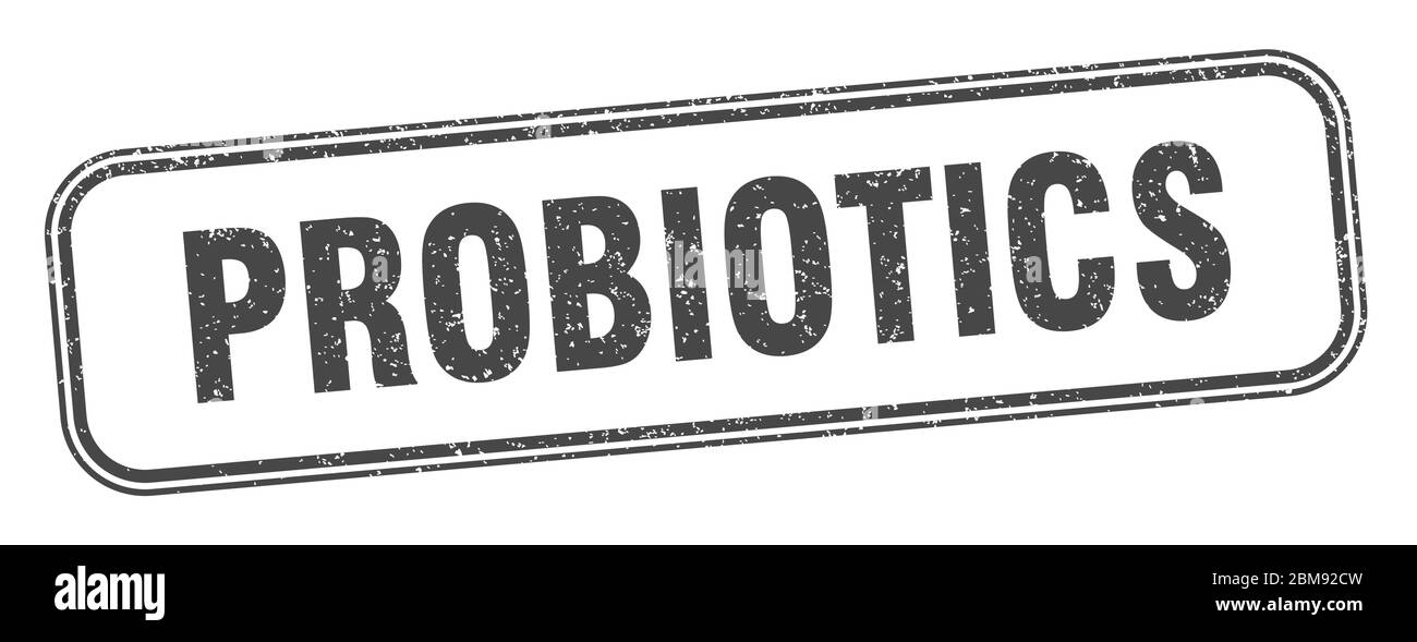 Probiotics stamp Stock Vector Images - Alamy