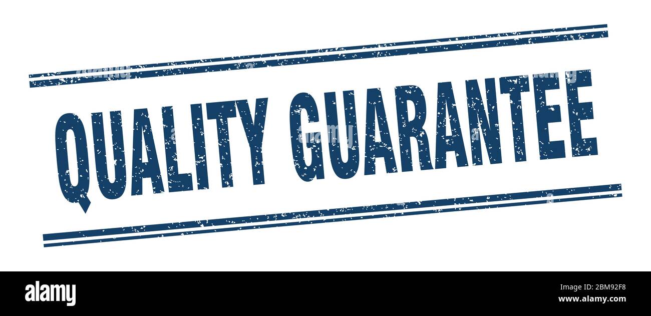 quality guarantee stamp. quality guarantee label. square grunge sign ...