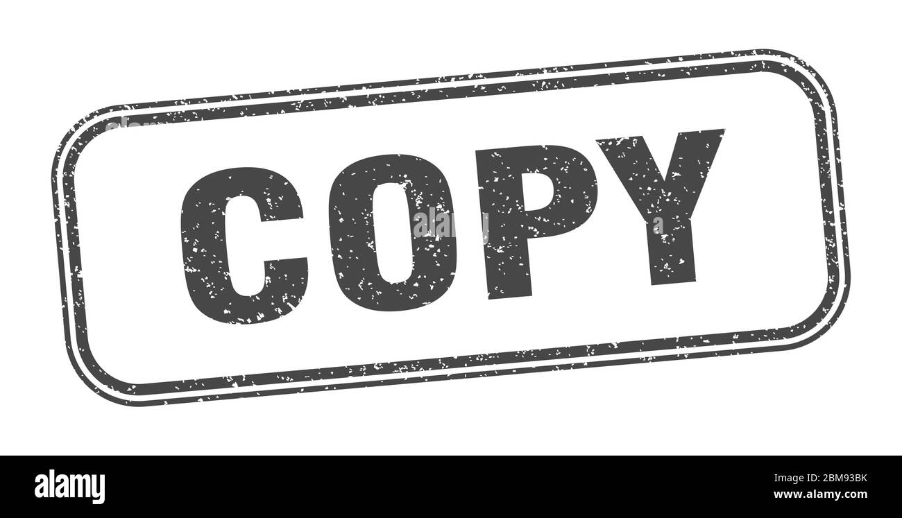 copy stamp. copy square grunge sign. label Stock Vector Image & Art - Alamy