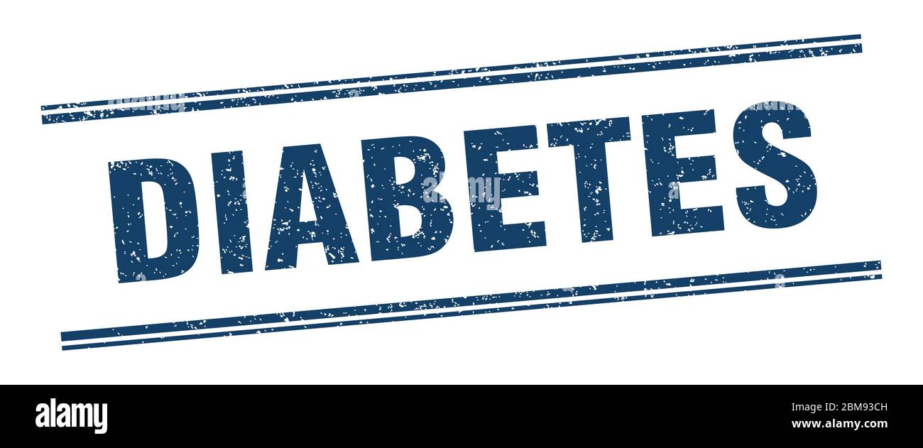 diabetes stamp. diabetes label. square grunge sign Stock Vector Image ...