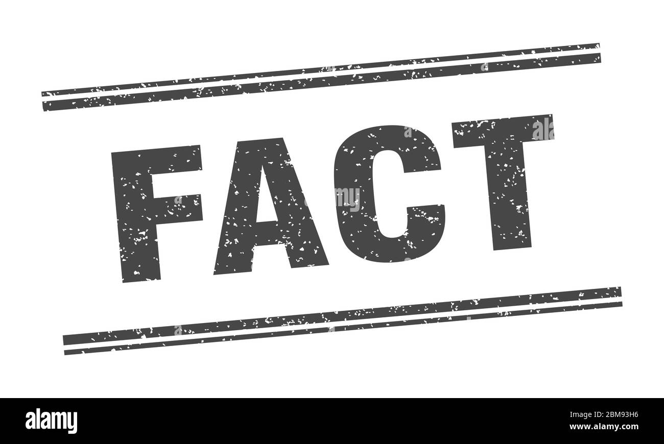 fact stamp. fact label. square grunge sign Stock Vector Image & Art - Alamy