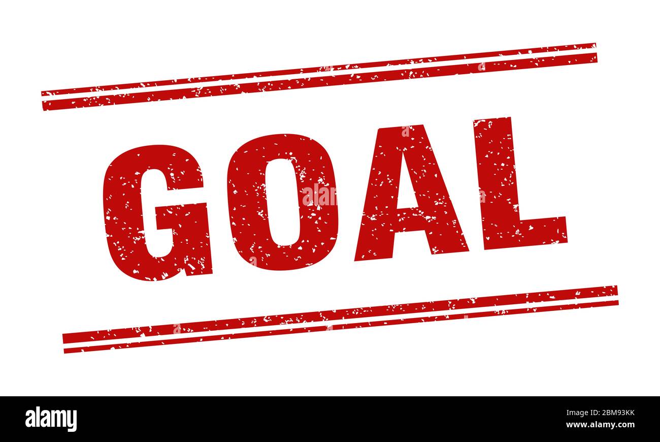 goal stamp. goal label. square grunge sign Stock Vector Image & Art - Alamy