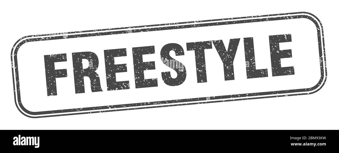 Freestyle stamp Black and White Stock Photos & Images - Alamy
