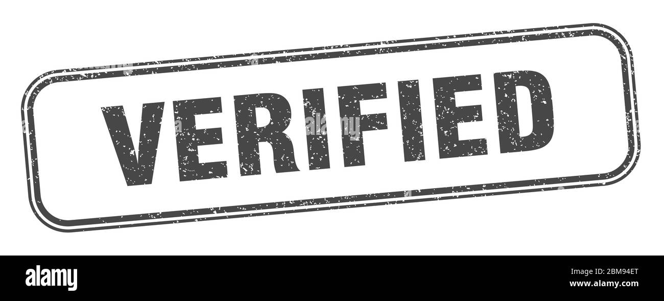 Verified stamp Black and White Stock Photos & Images - Alamy