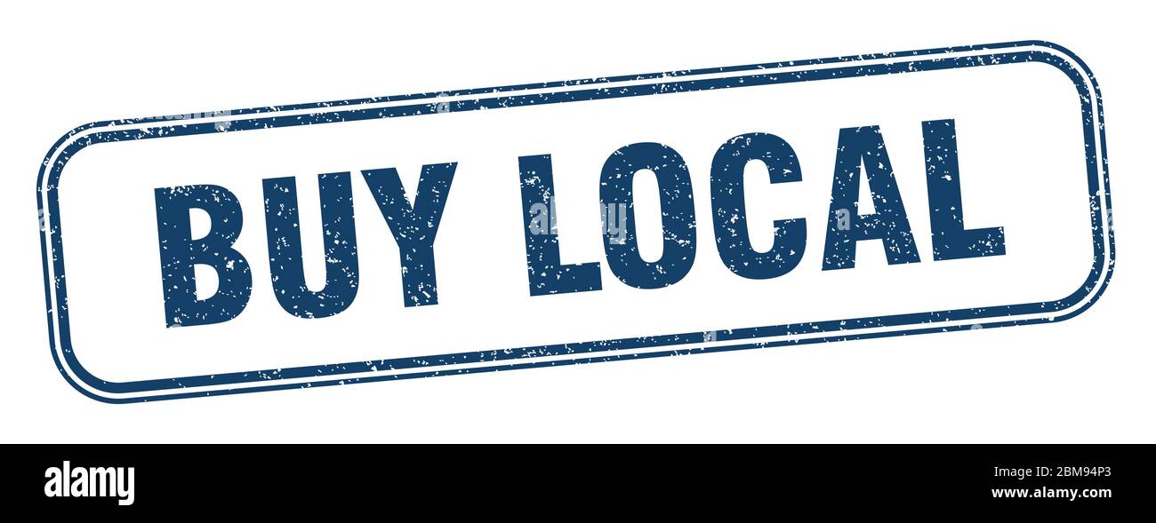 Buy local stamp Stock Vector Images - Alamy