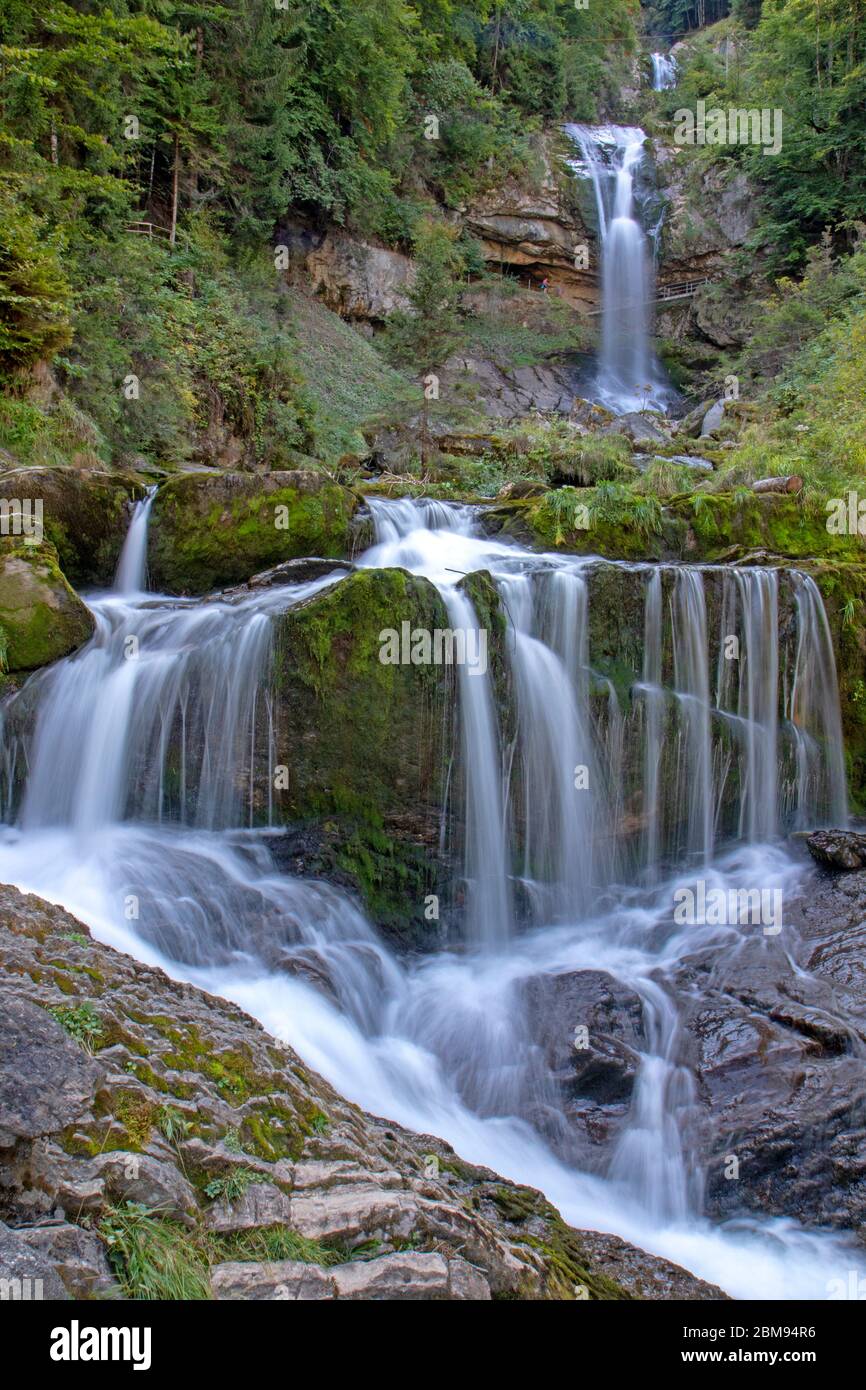 Giessbach falls hi-res stock photography and images - Alamy