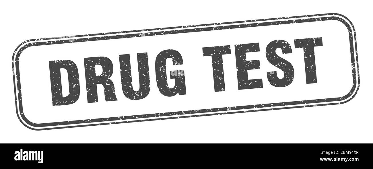 Drug test sign square hi-res stock photography and images - Alamy
