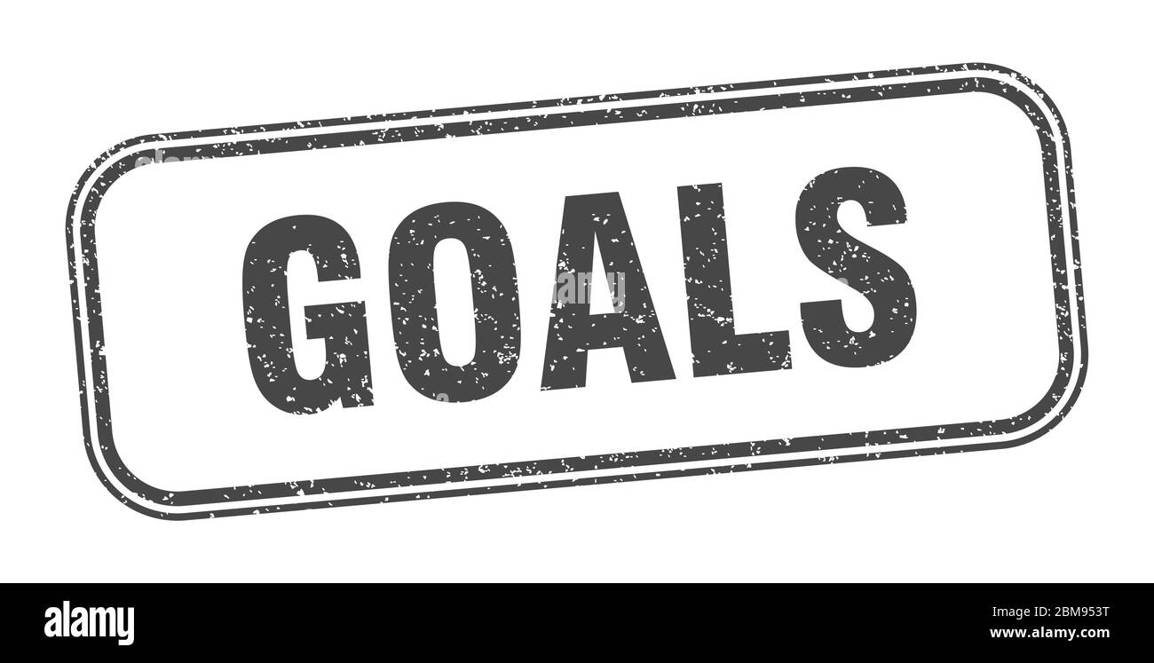 Goals stamp Stock Vector Images - Alamy