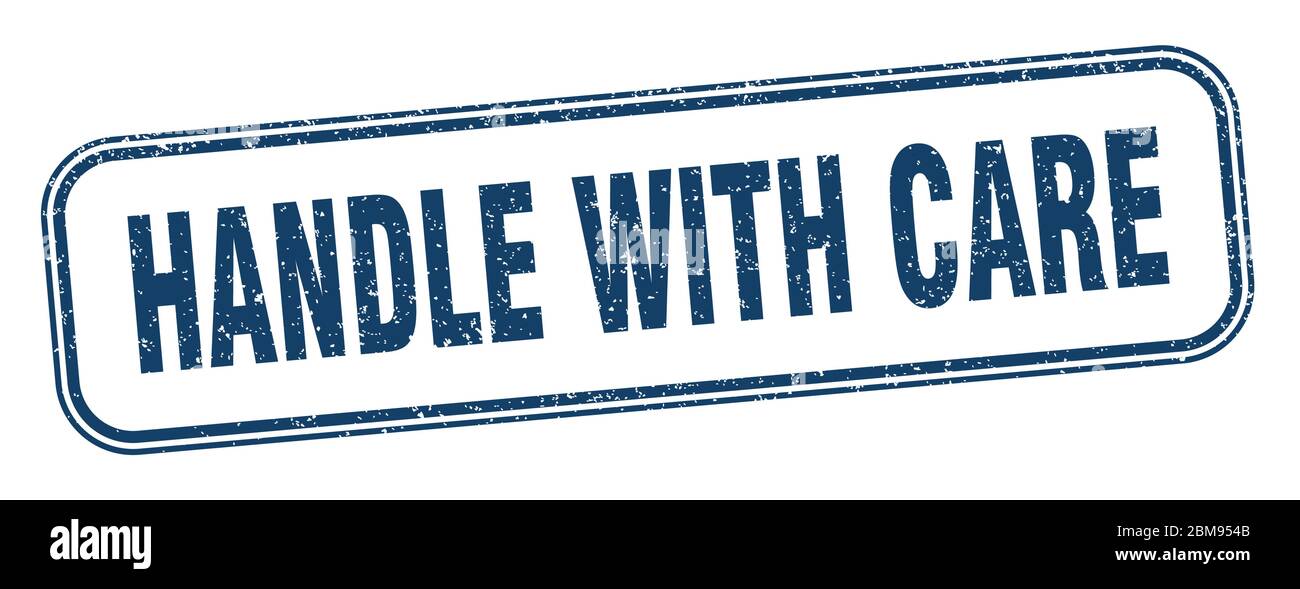 handle with care stamp. handle with care square grunge sign. label Stock Vector Image & Art - Alamy