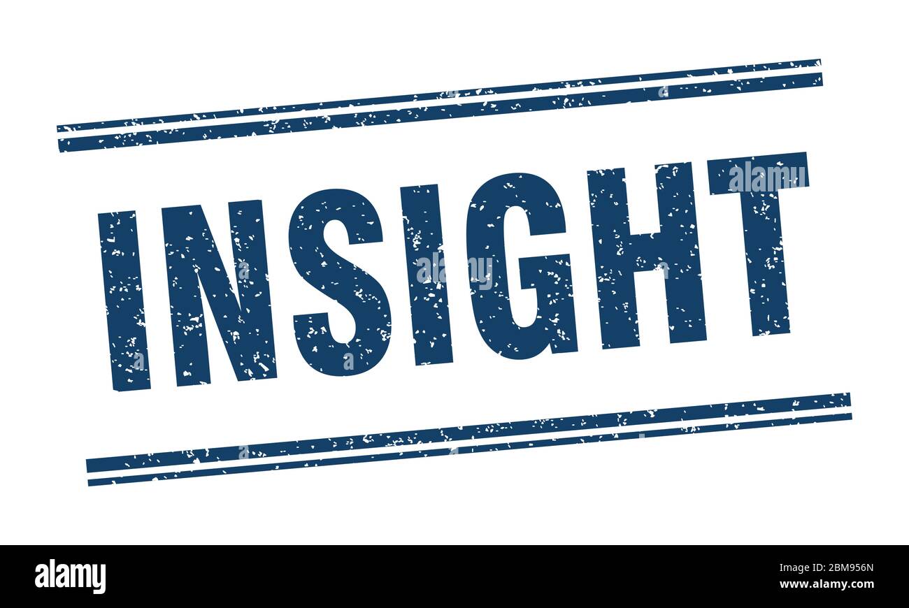 Insight stamp Stock Vector Images - Alamy