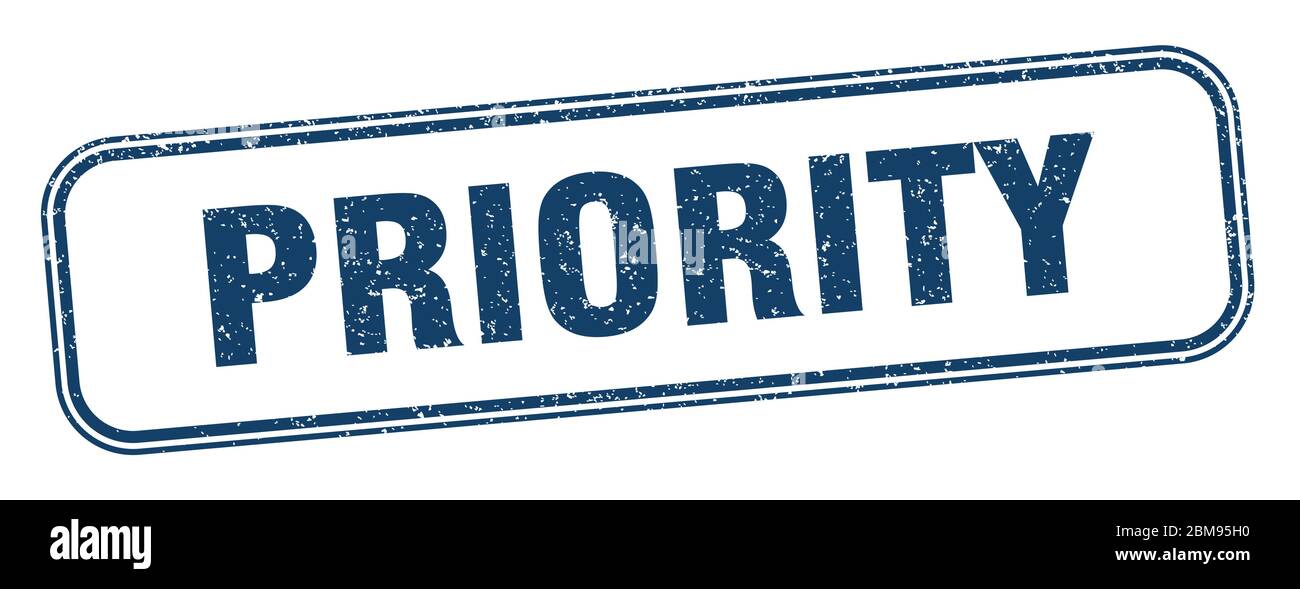 priority stamp. priority square grunge sign. label Stock Vector Image ...