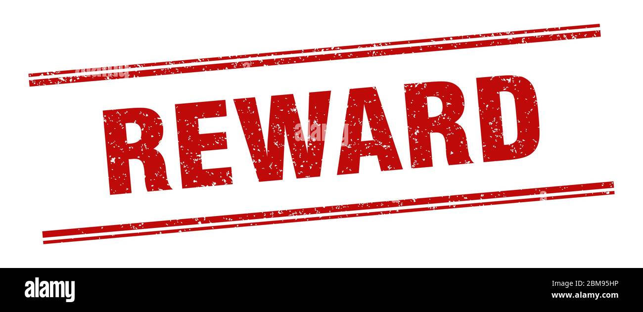 reward stamp. reward label. square grunge sign Stock Vector Image & Art ...