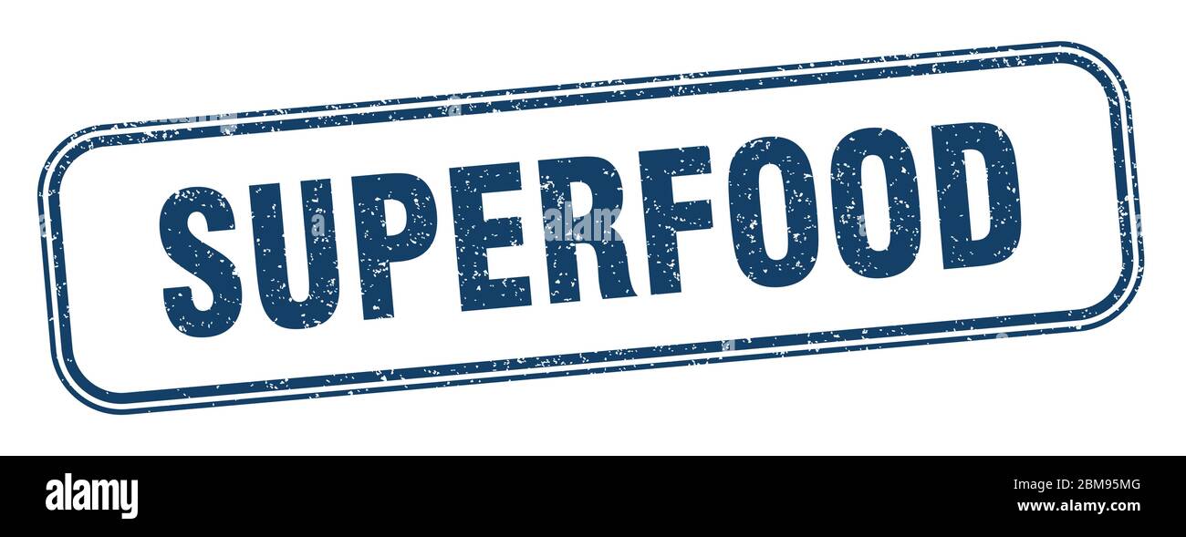 superfood stamp. superfood square grunge sign. label Stock Vector Image ...