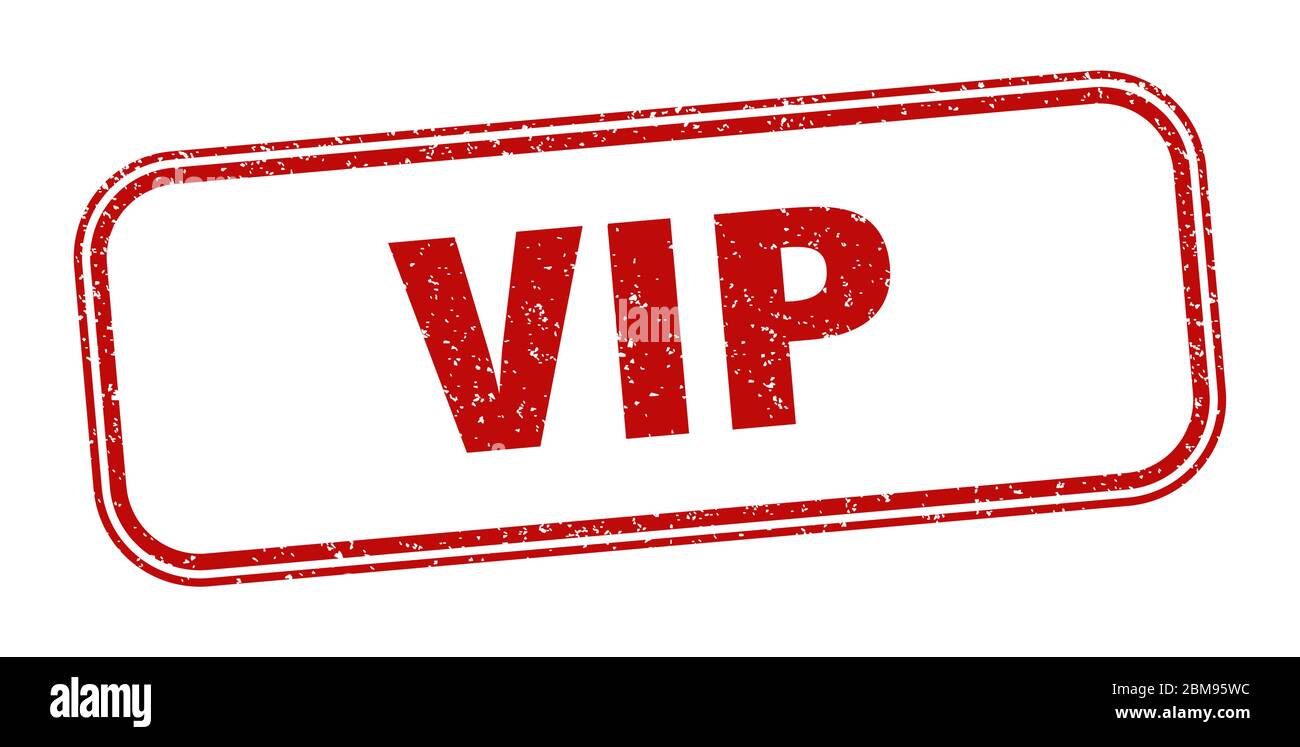Vip square stamp grunge Stock Vector Images - Alamy