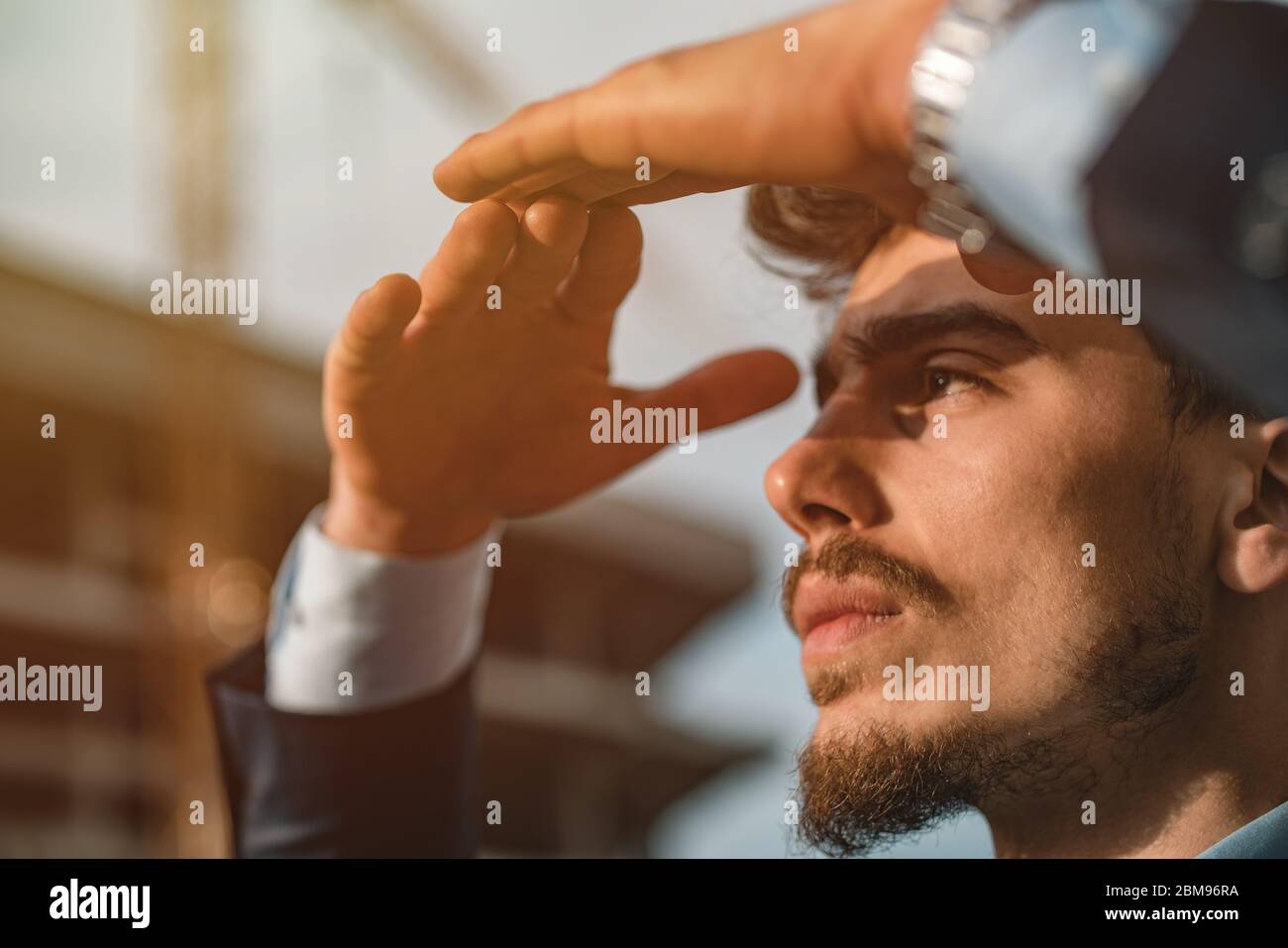 Business makes shadow hi-res stock photography and images - Alamy