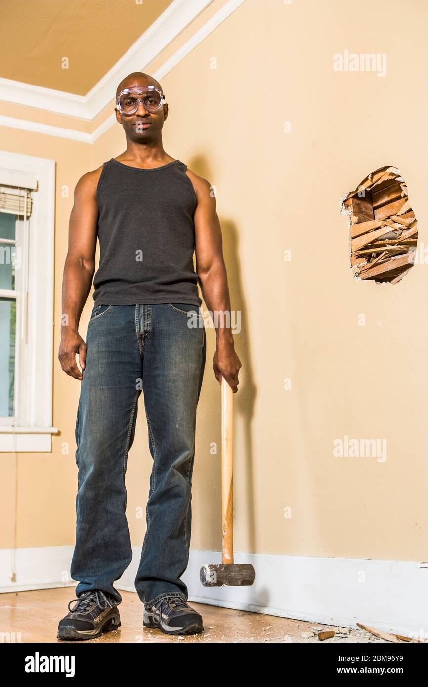 Walter Jackson home renovation in Jason Moffat's home Stock Photo - Alamy