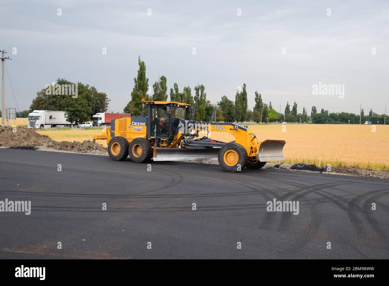 Track Laying Vehicle High Resolution Stock Photography and Images - Alamy