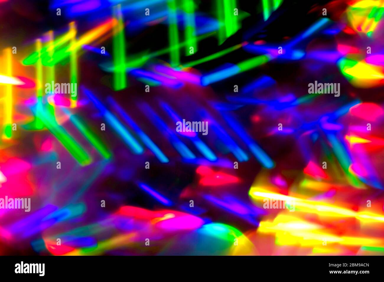 Tropical abstract background with digital spectrum neon rays Stock ...
