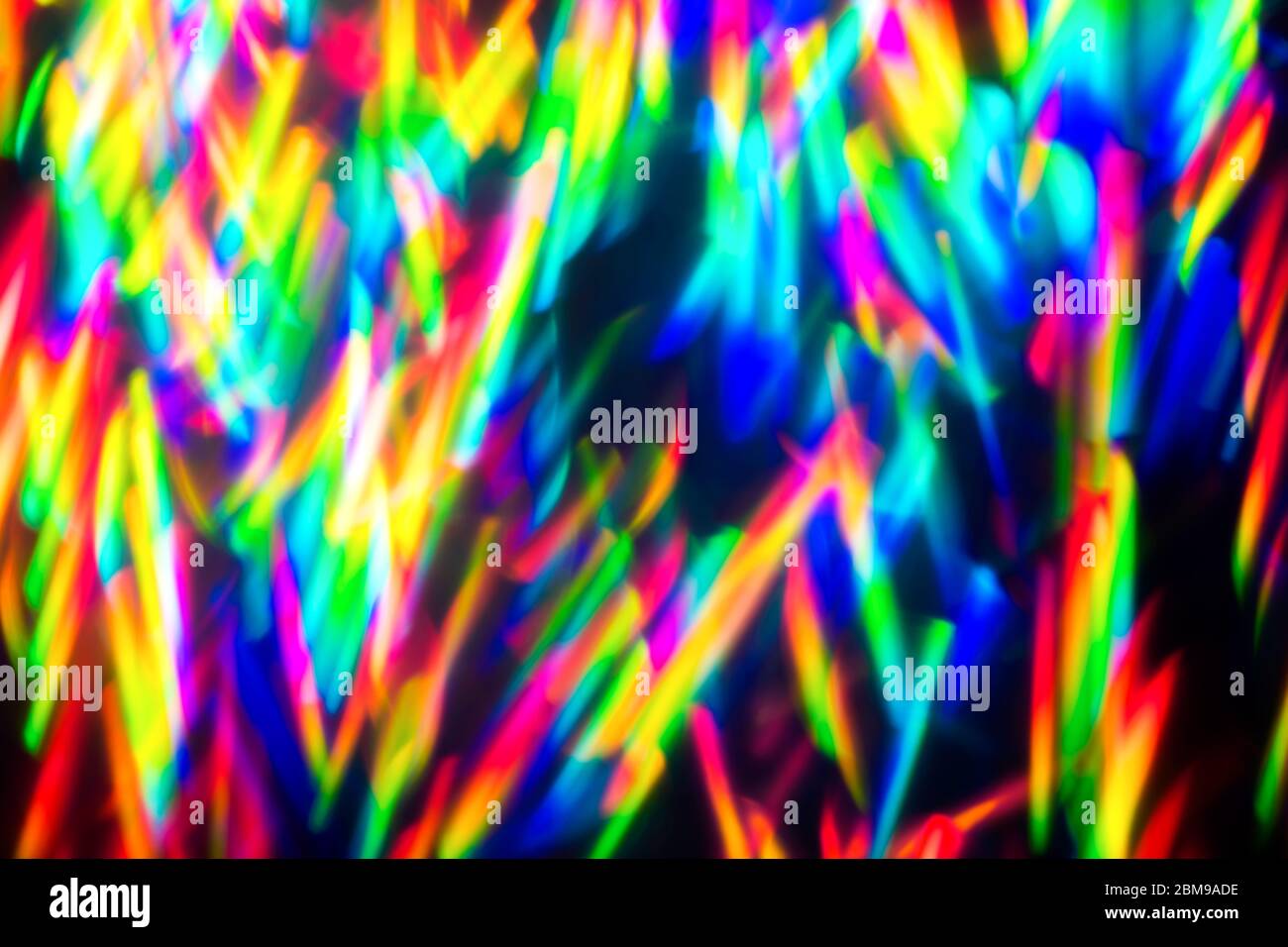 Digital abstract background with acid rainbow laser fireworks Stock ...