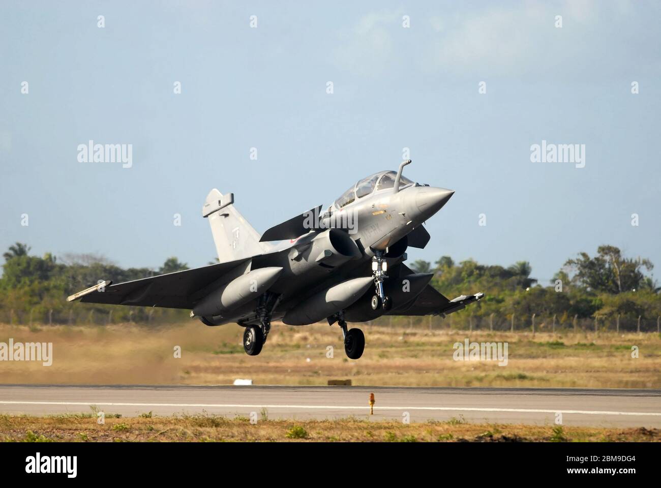 Natal, Brazil, November 9, 2010. French Air Force Rafale fighter plane ...