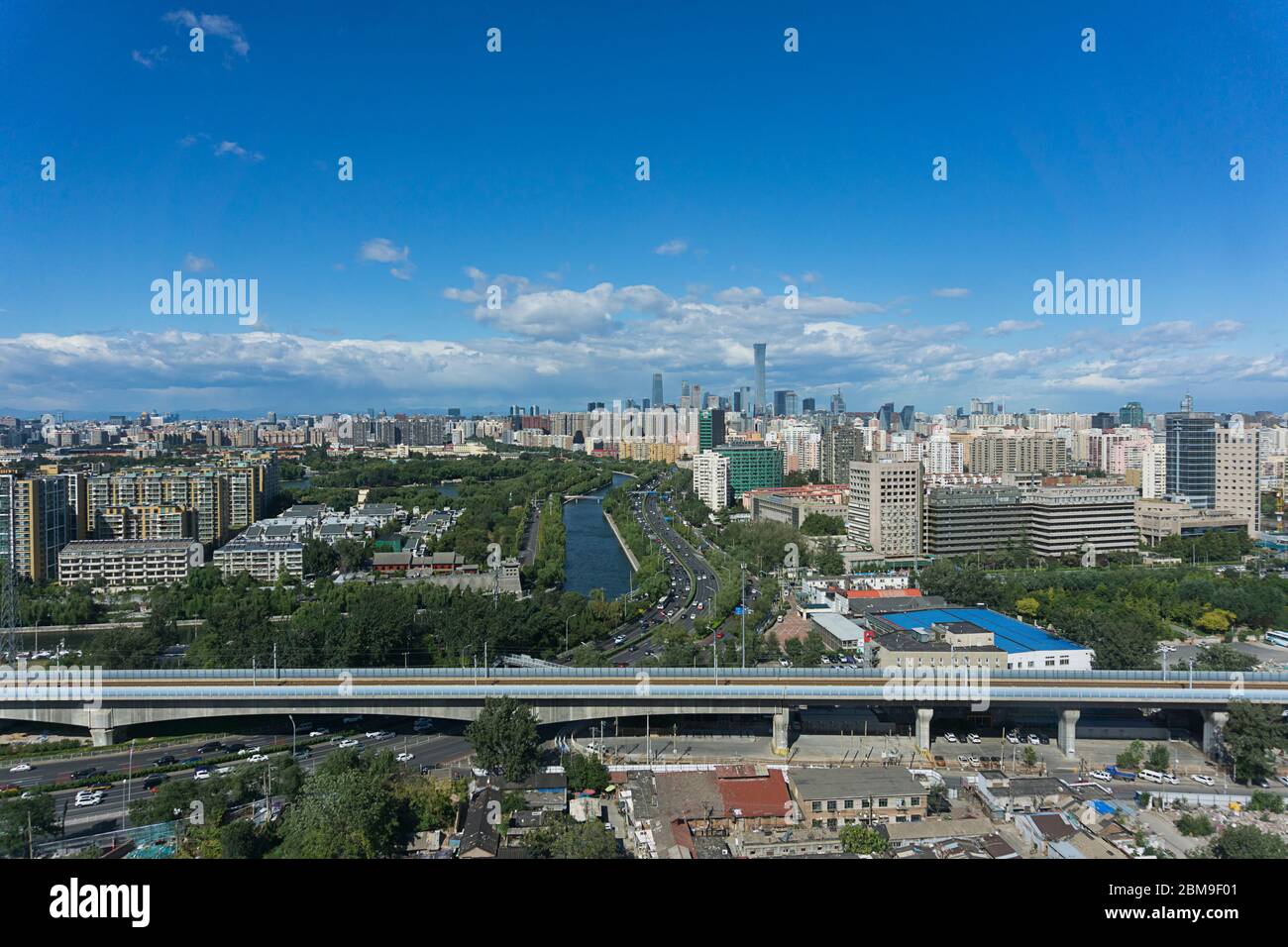 Aerial view of beijing hi-res stock photography and images - Alamy