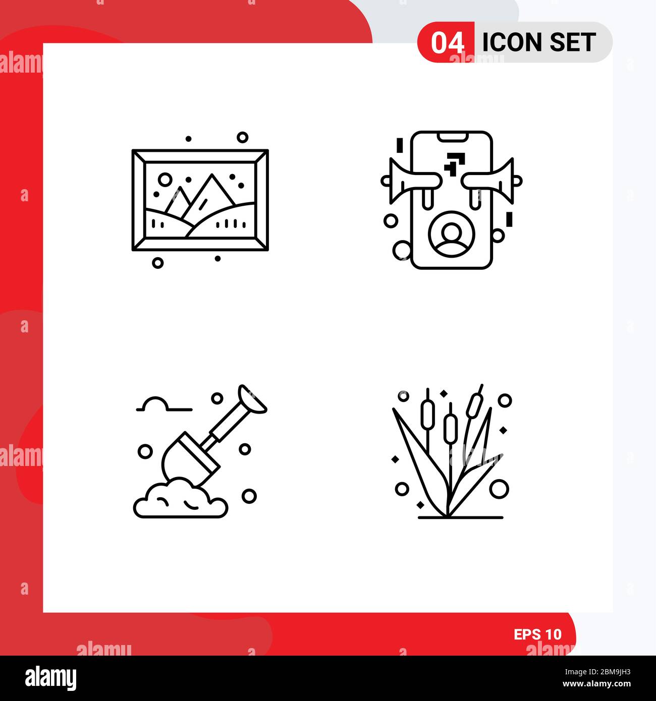 Gardening pictograms hi-res stock photography and images - Alamy