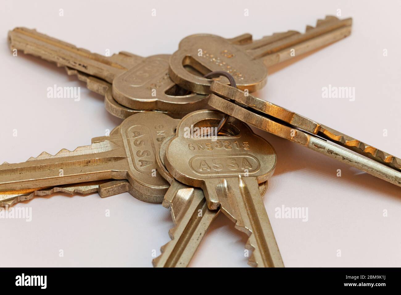 Keychain many keys hi-res stock photography and images - Alamy