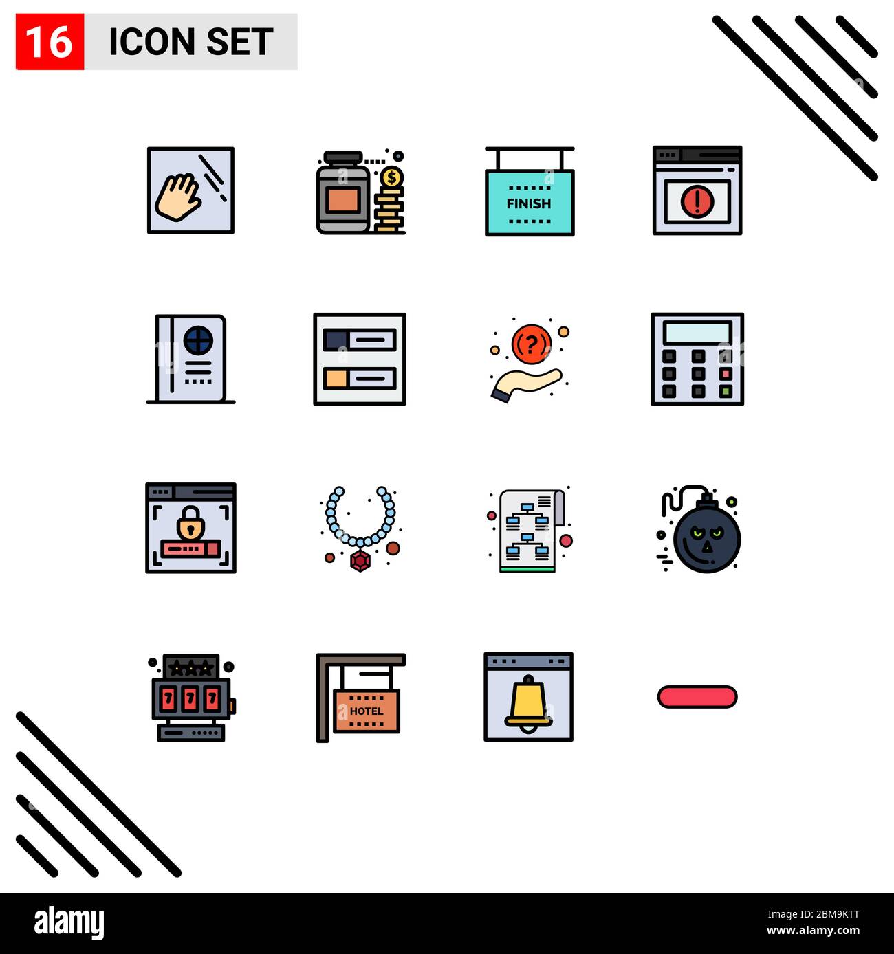 End of page Stock Vector Images - Alamy