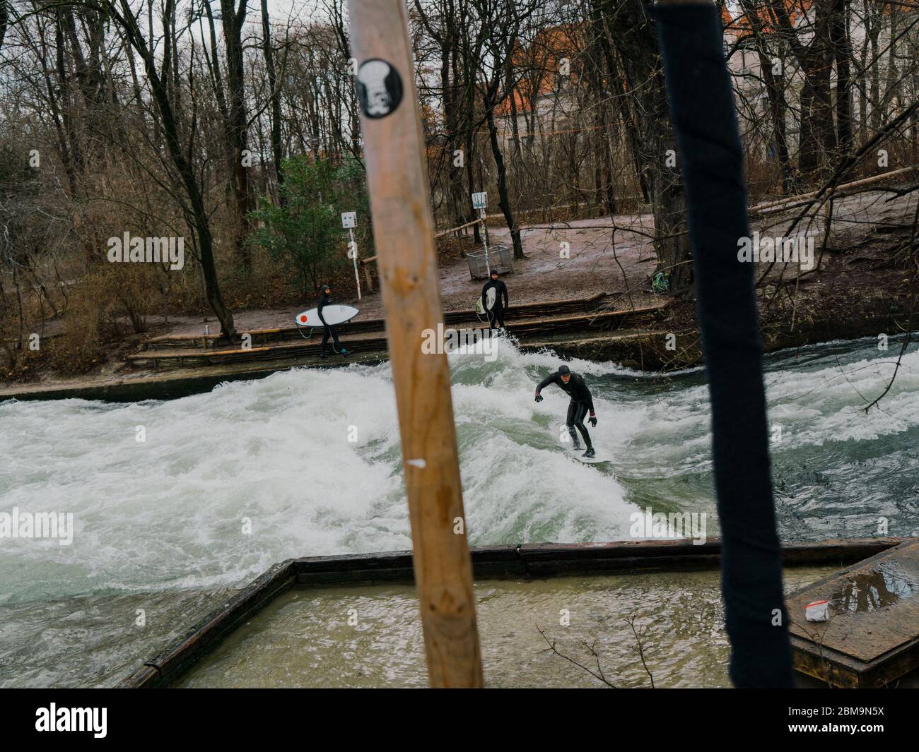 Grey wave surfer hi-res stock photography and images - Alamy