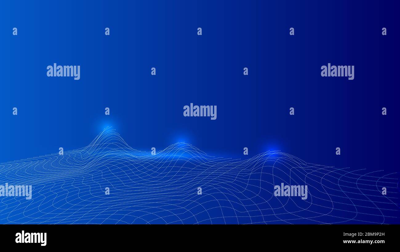 Internet technology big data background composed of lines Stock Photo ...