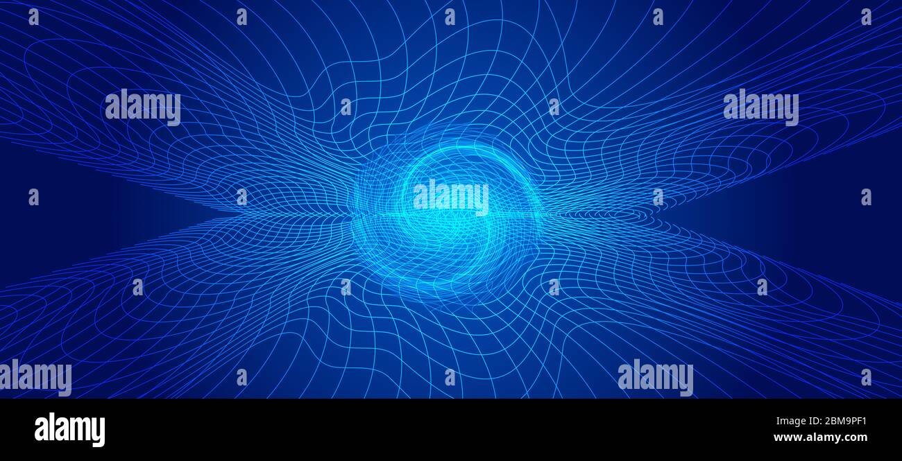 Internet technology big data background composed of lines Stock Photo ...