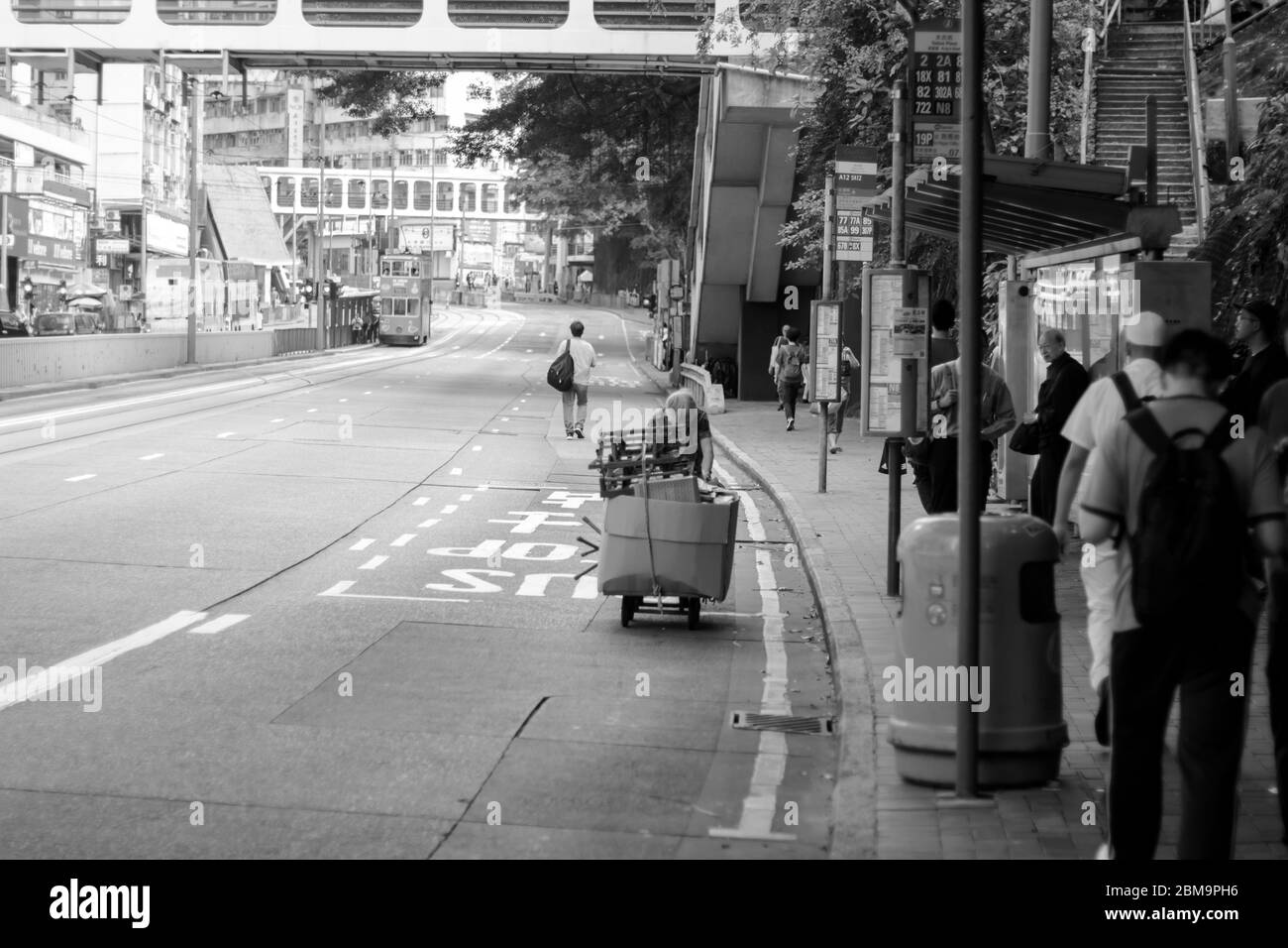 Peddler, Hong Kong Stock Photo - Alamy