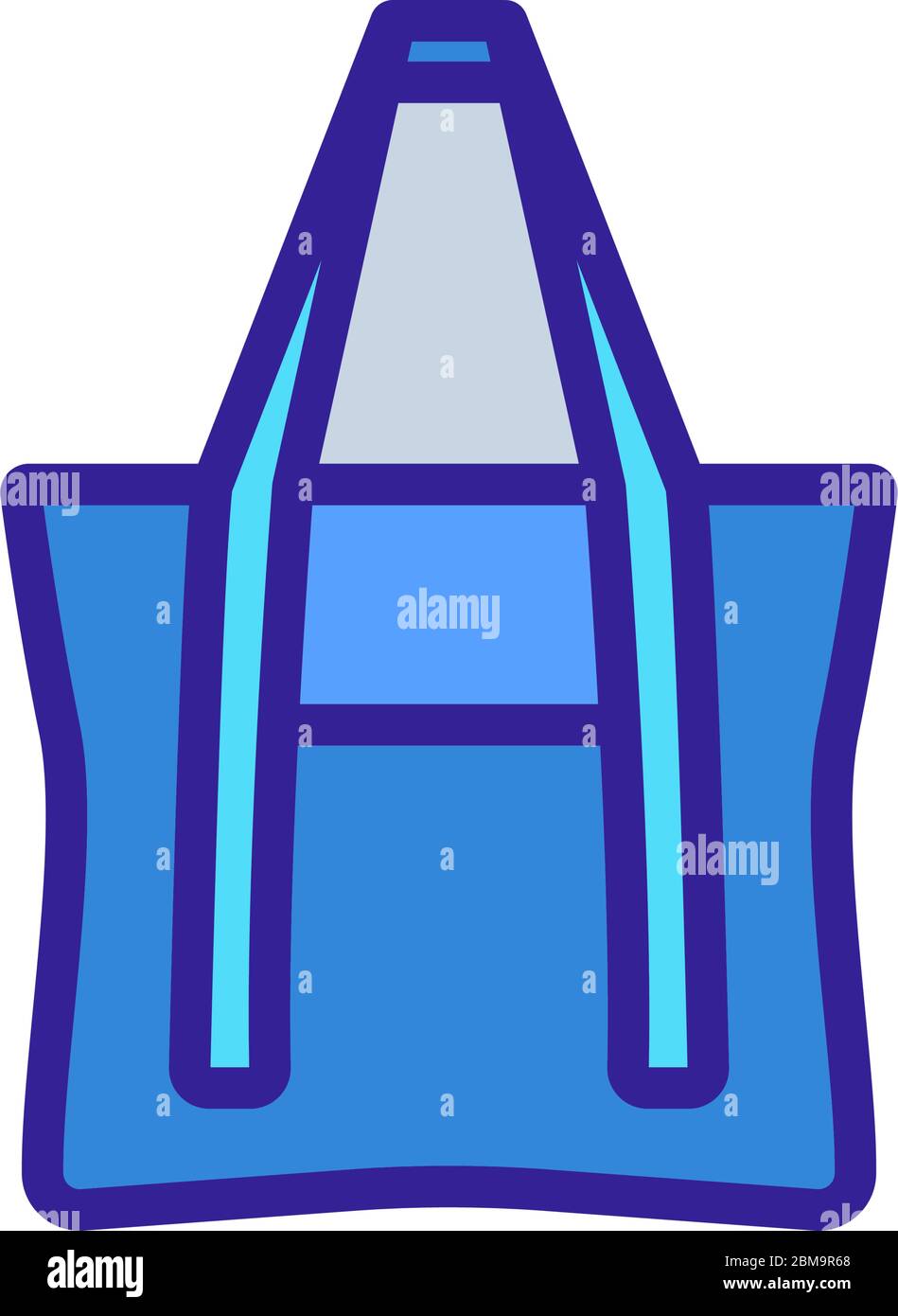 women bag with long straps handles icon vector Stock Vector Image & Art ...