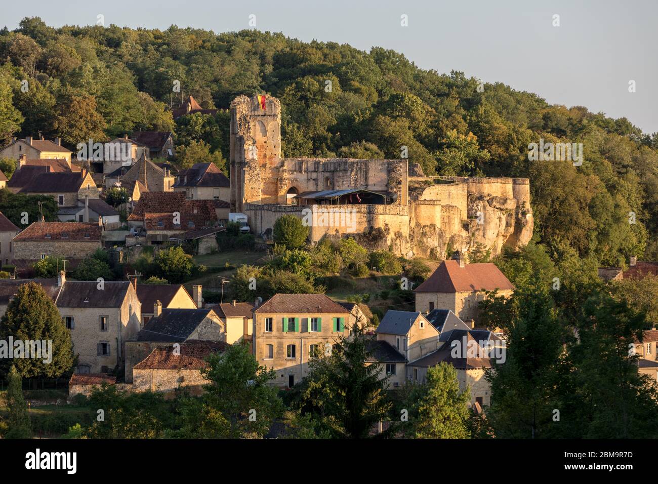 The Village of Carlux in Dordogne valley, Aquitaine, France Stock Photo ...