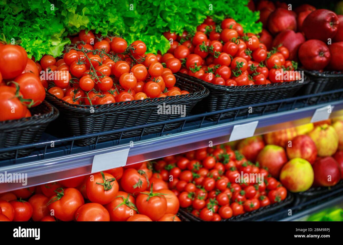 vegetables tomatoes in the store Stock Photo - Alamy