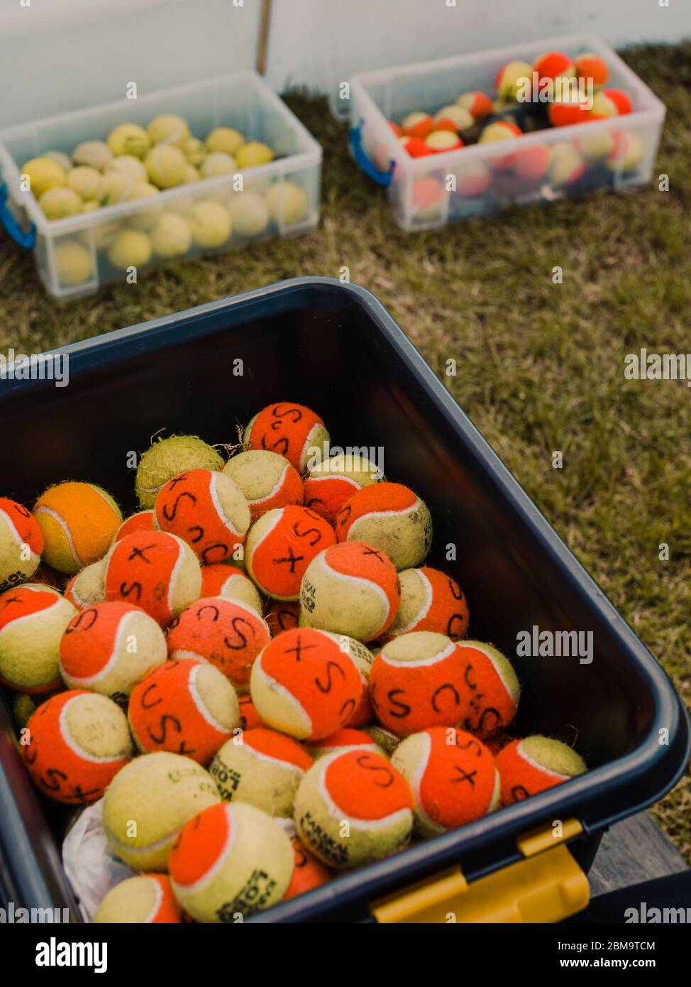 Bucket of balls hi-res stock photography and images - Alamy