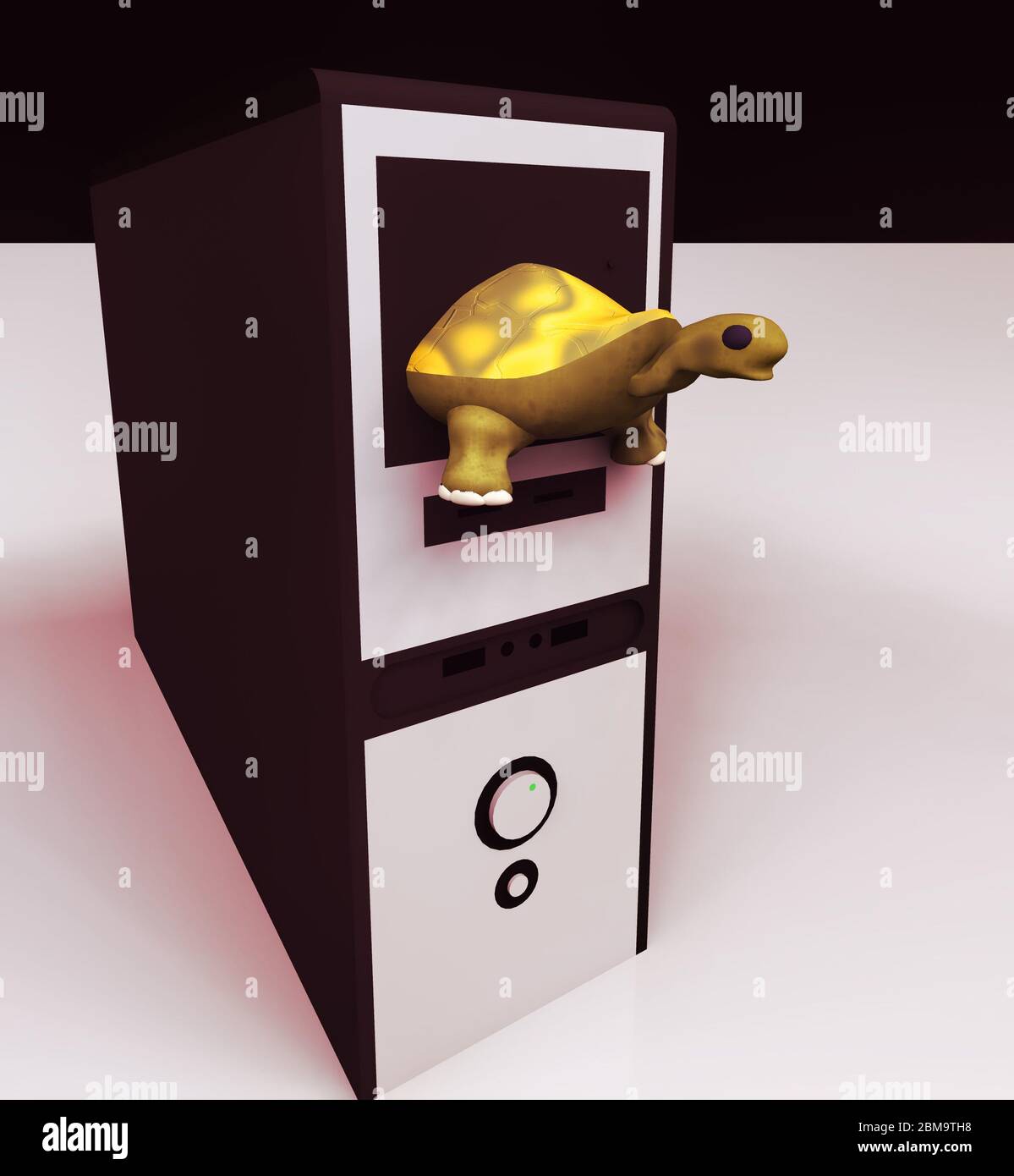 Animal computer monitor hi-res stock photography and images - Alamy