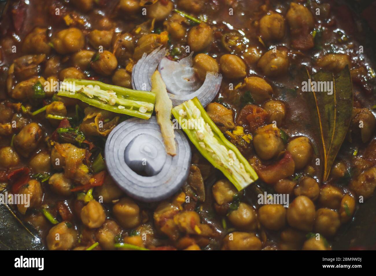 Chole Masala made at home Stock Photo - Alamy