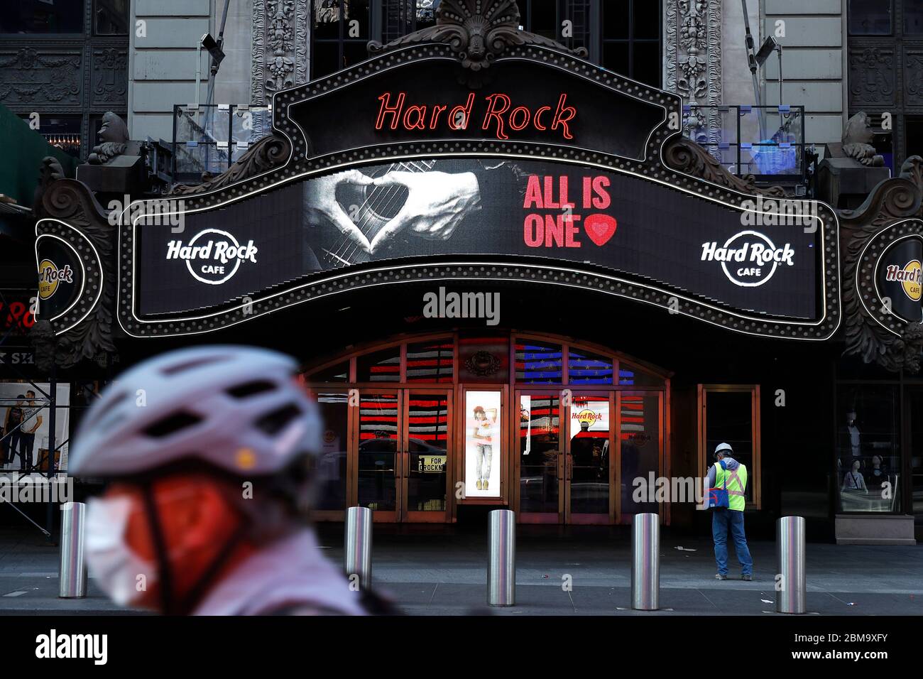 Hard Rock logo is seen on one of their branches Stock Photo - Alamy