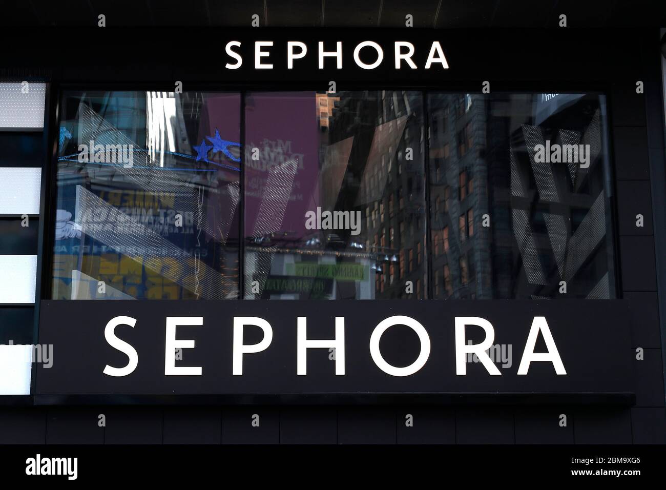Sephora logo is seen on one of their branches Stock Photo - Alamy