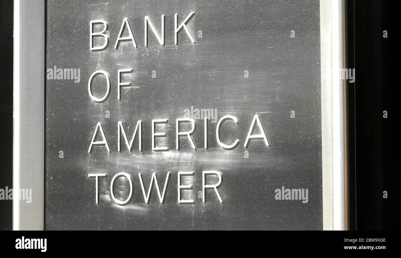 Bank america logo seen on hi-res stock photography and images - Alamy