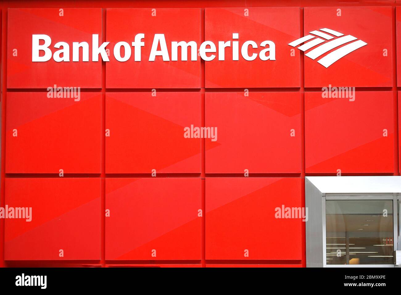 Bank america logo seen on hi-res stock photography and images - Alamy
