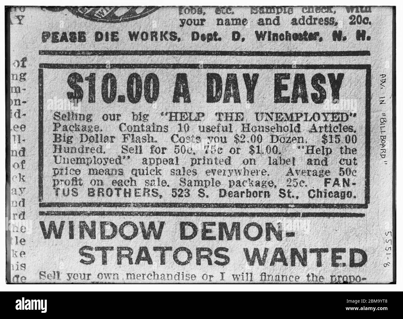 See our adv Cut Out Stock Images & Pictures - Alamy